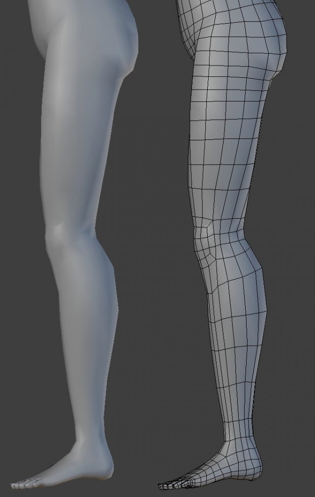 woman base 3D Model in Woman 3DExport