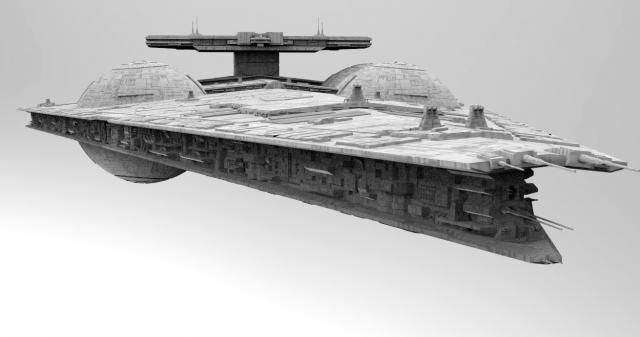 interdictor - immobilizer 418 star destroyer - star wars 3D Model in ...