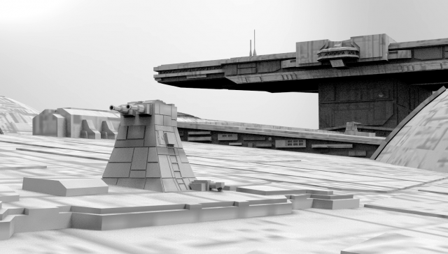 interdictor - immobilizer 418 star destroyer - star wars 3D Model in ...