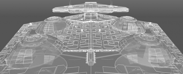 interdictor - immobilizer 418 star destroyer - star wars 3D Model in ...