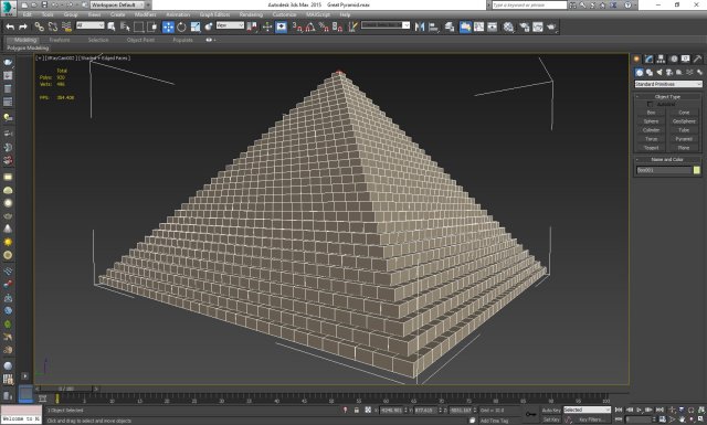 the great pyramid of egypt 3D Model in Buildings 3DExport