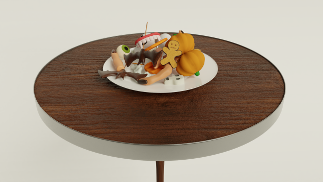 halloween candy 3D Model in Sweets 3DExport