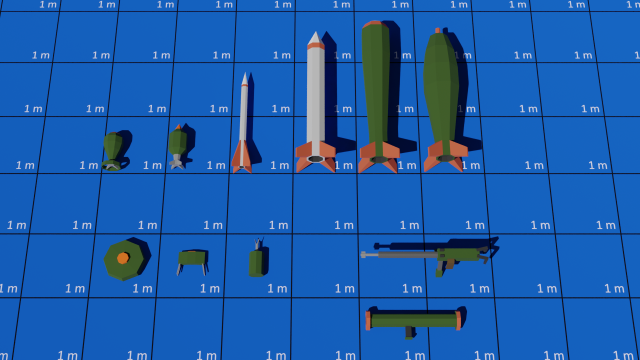 low poly military base 3D Model in Construction 3DExport