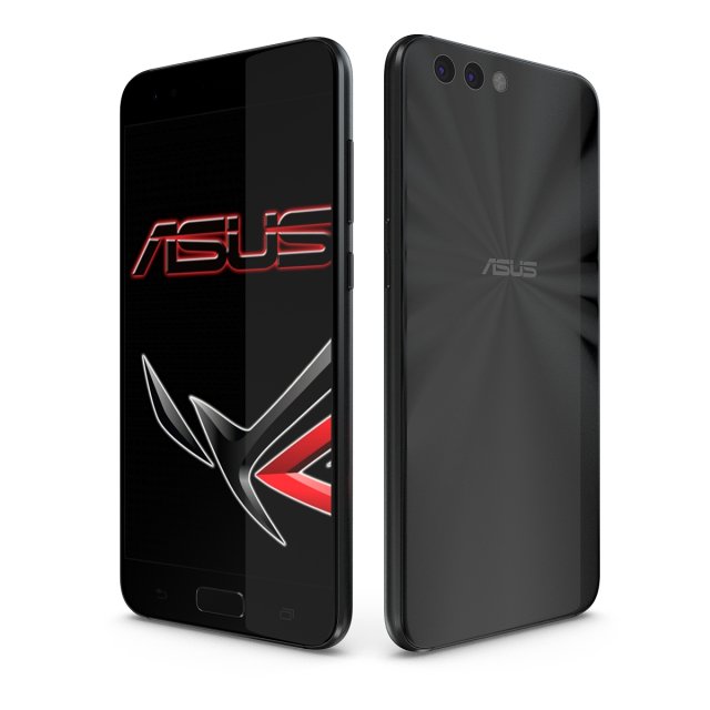 asus zenfone 4 black 3D Model in Phone and Cell Phone 3DExport