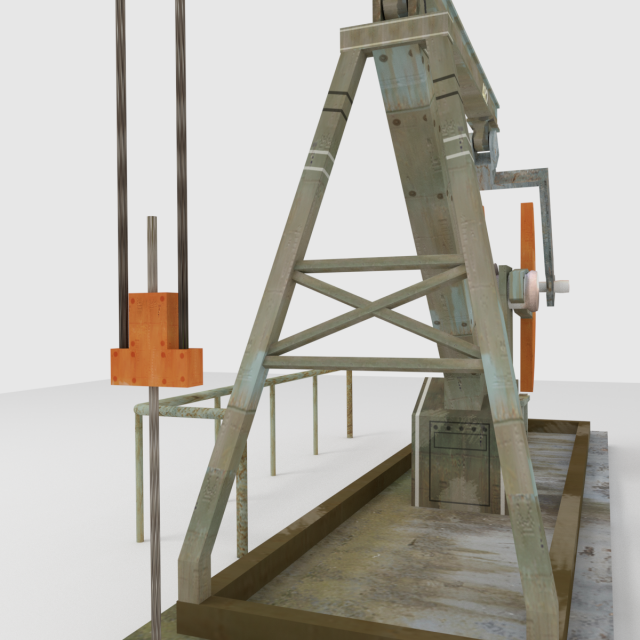 oil pump 3D Model in Machines 3DExport