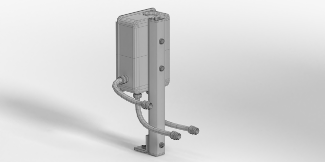 industrial power switch 3D Model in Parts 3DExport
