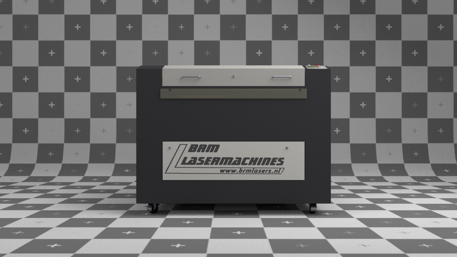 laser 3D Model in Machines 3DExport
