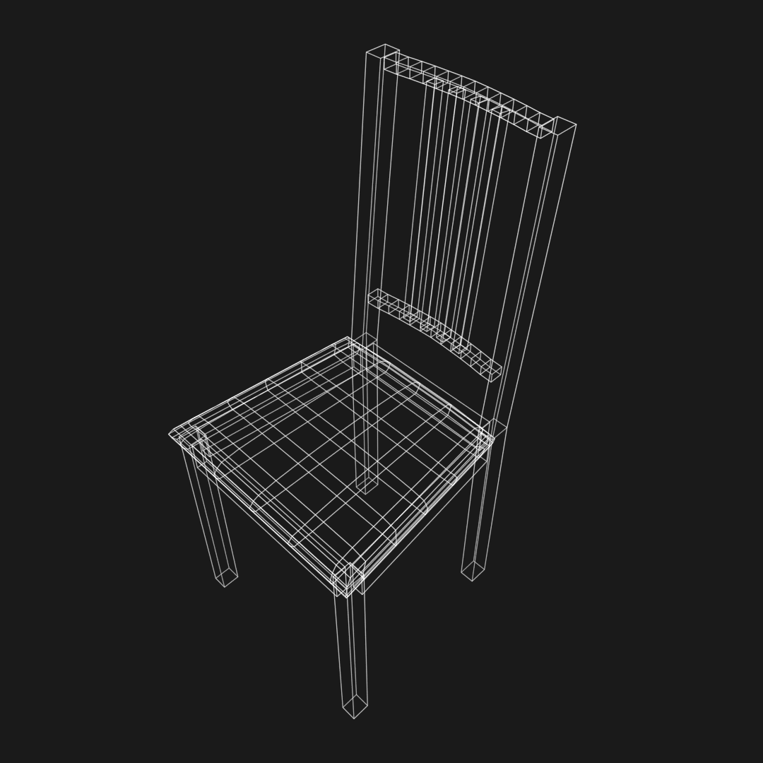 simple chair 3D Models in Chair 3DExport