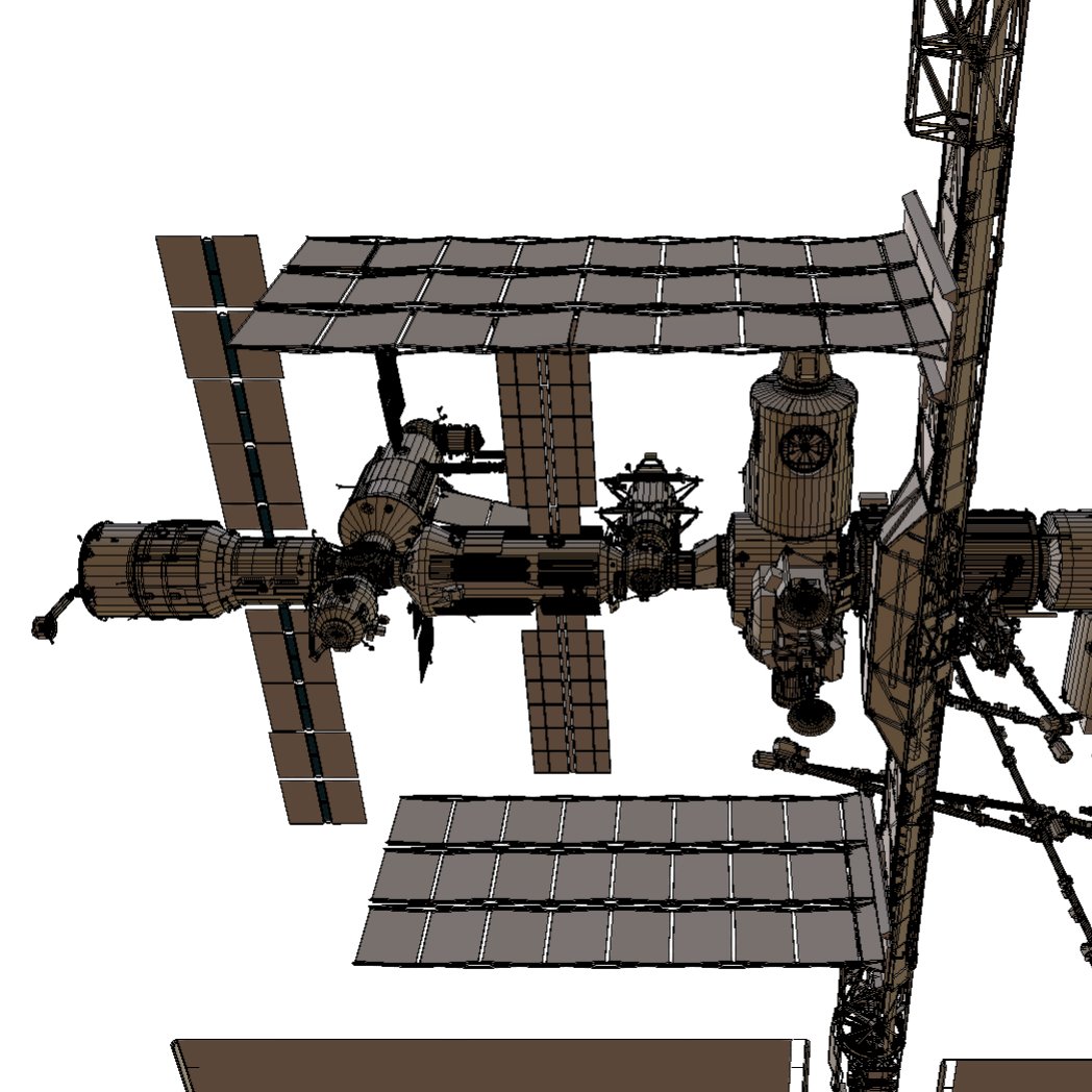 National Space Station Model