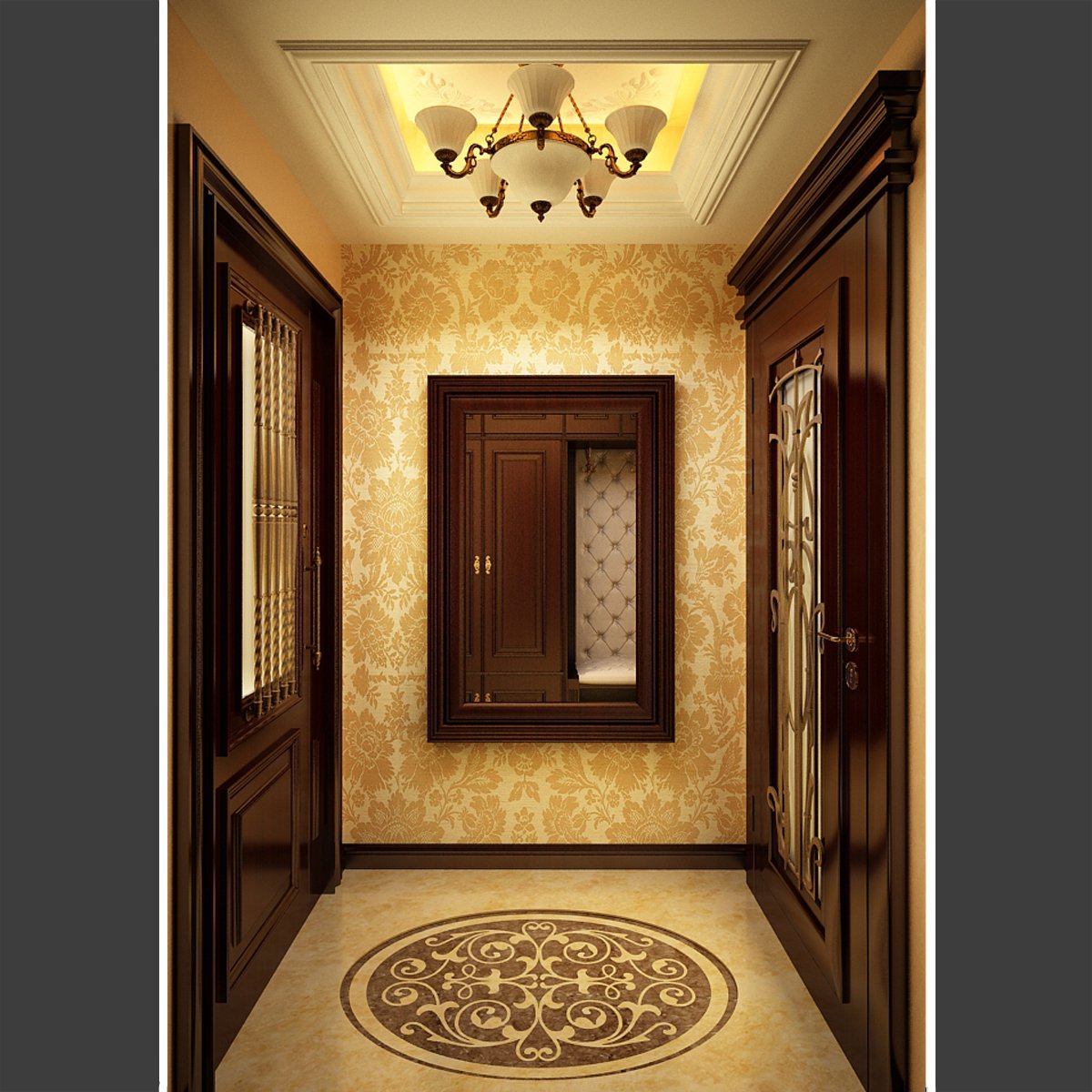 classic house vestibule 3D Models in Hall 3DExport