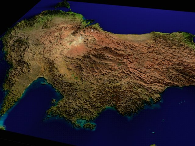 australia 3d map 3D Model in Landscapes 3DExport