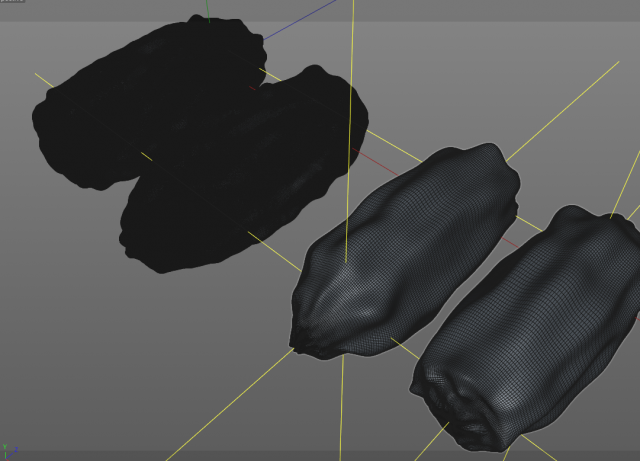 dates 3D Model in Fruit 3DExport