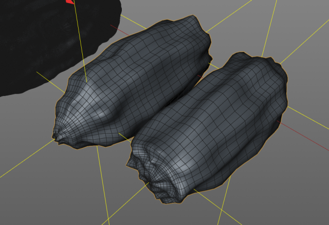 dates 3D Model in Fruit 3DExport