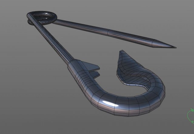 safety pin 3D Model in Other 3DExport