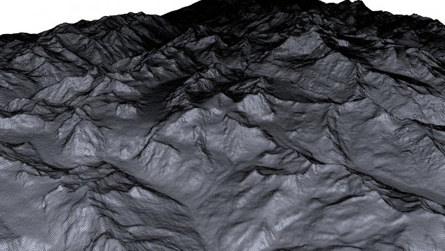 Alps Valle D Aosta Italy Terrain 3D Model in Landscapes 3DExport