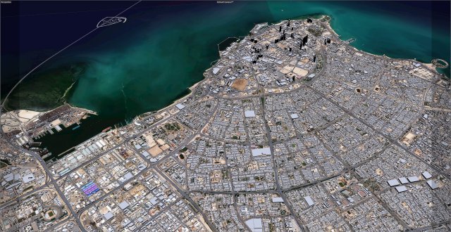 Kuwait city 80km 3D Model in Buildings 3DExport