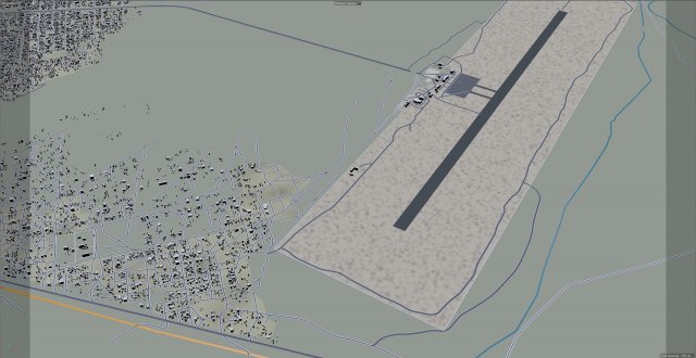 Nyala city Sudan 25km 3D Model in Cityscapes 3DExport