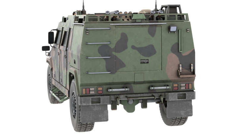 Mowag Eagle IV Infantry Mobility Vehicle 3D Model in Tank 3DExport