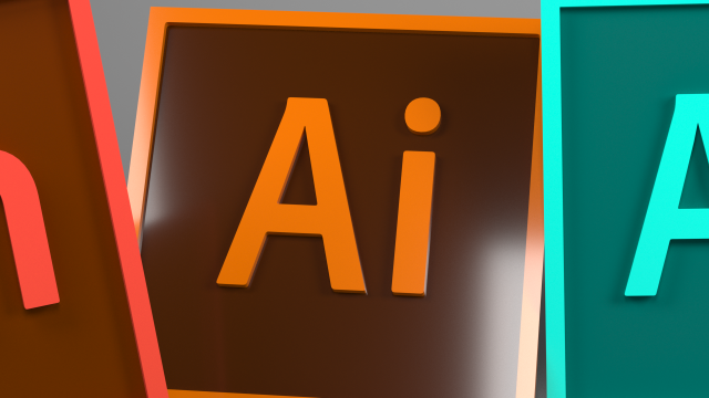 adobe icon and logo pack 01 low-poly s 3D Model in Other 3DExport