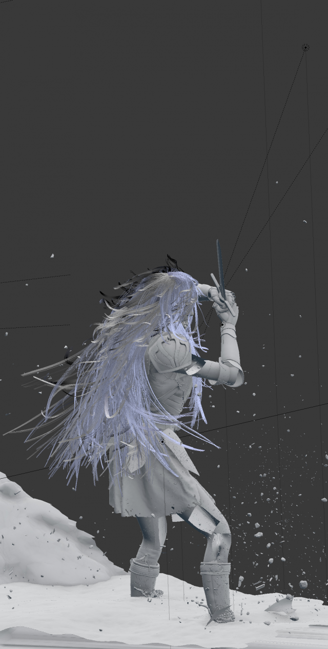 erza scarlet 3D Model in Fantasy 3DExport