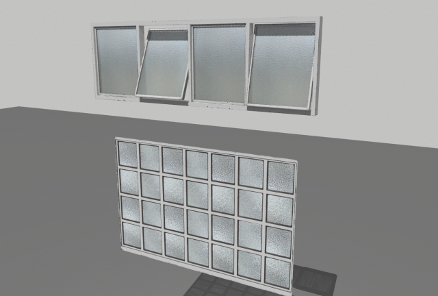 factory windows pack 1 3D Model in Parts 3DExport
