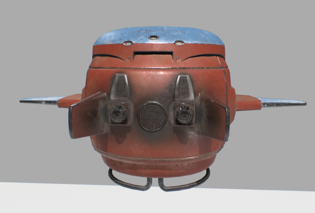 sci fi camera drone 3D Model in Fantasy Spacecraft 3DExport