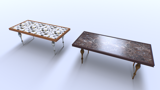 Classic Table 1 3D Model in Table 3DExport