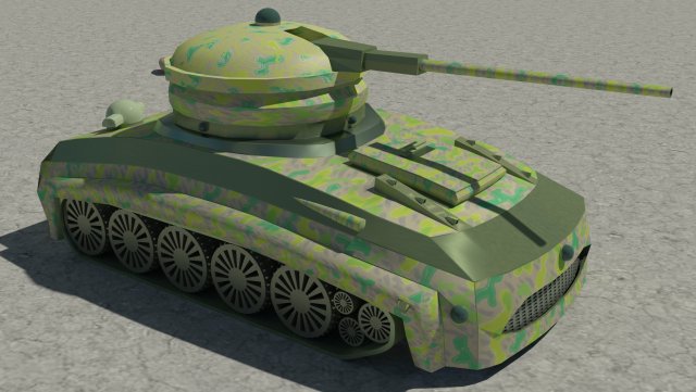 military combat tank obj fbx max 3D Model in Tank 3DExport