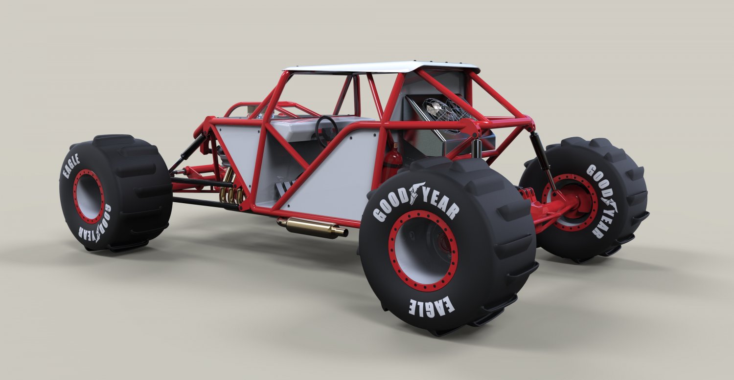 Formula Off Road 3D Model in SUV 3DExport