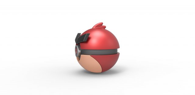 Angry bird Red orb 3D Print Model in Other 3DExport