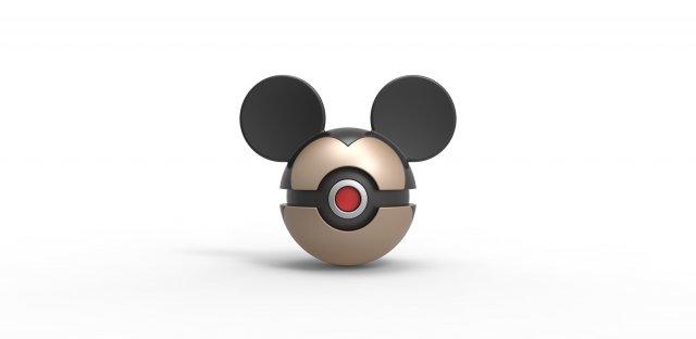 Mickey Mouse orb 3D Print Model in Other 3DExport