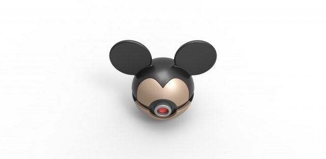 Mickey Mouse orb 3D Print Model in Other 3DExport