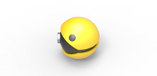 Pac-Man orb 3D Print Model in Other 3DExport