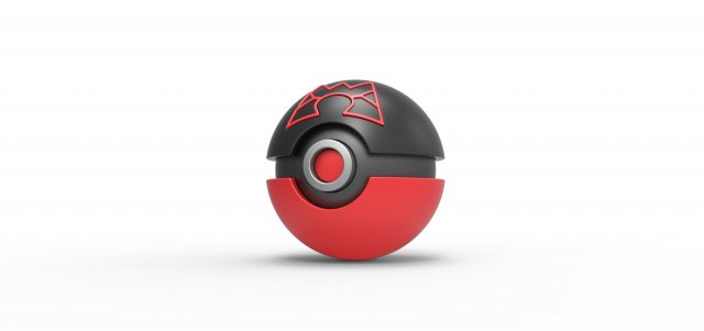Team Magma Great Ball 3D Print Model in Other 3DExport