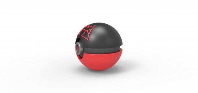 Team Magma Great Ball 3D Print Model in Other 3DExport