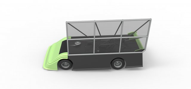 Diecast Super Dirt Late model with side wing Scale 1 to 25 3D Print ...