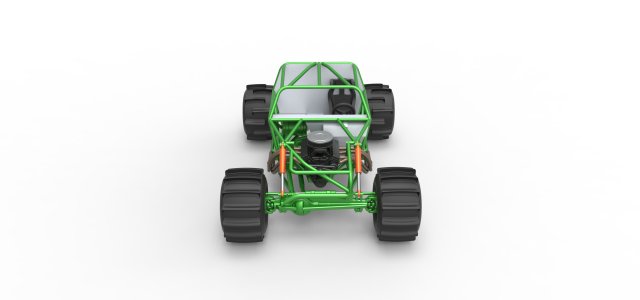 Diecast Formula Off Road Version 2 Base Scale 1 to 25 3D Print Model in ...