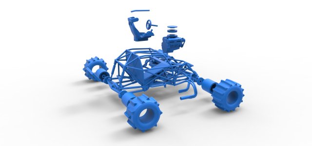 Diecast Formula Off Road Version 2 Base Scale 1 to 25 3D Print Model in ...