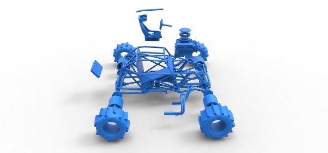 Diecast Formula Off Road Version 2 Base Scale 1 to 25 3D Print Model in ...