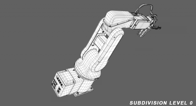 Industrial machine 3D Model in Machines 3DExport