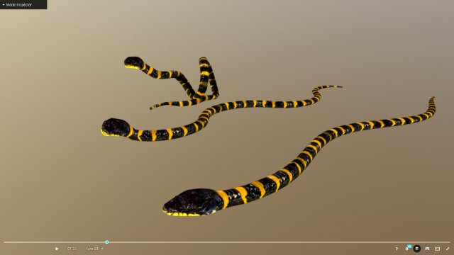 snake critter animated free on sketchfab 3D Model in Reptile 3DExport