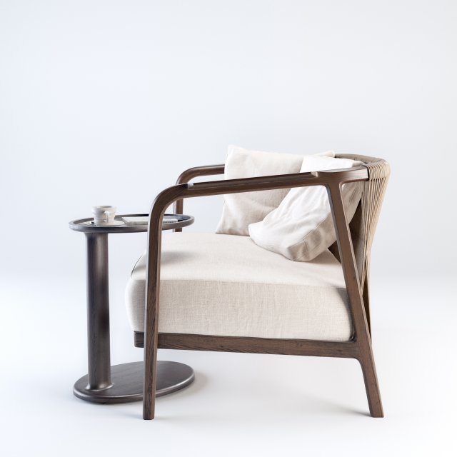 flexform crono oliver 3D Model in Sofa 3DExport