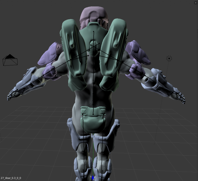 master chief high polygons 3D Model in Man 3DExport