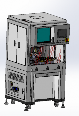 laser engraving machine 3D Model in Machines 3DExport