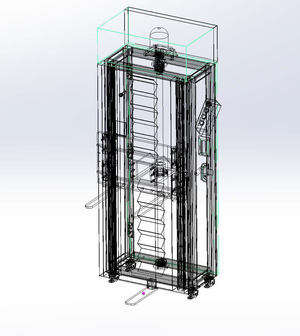 elevators 3D Models in Machines 3DExport