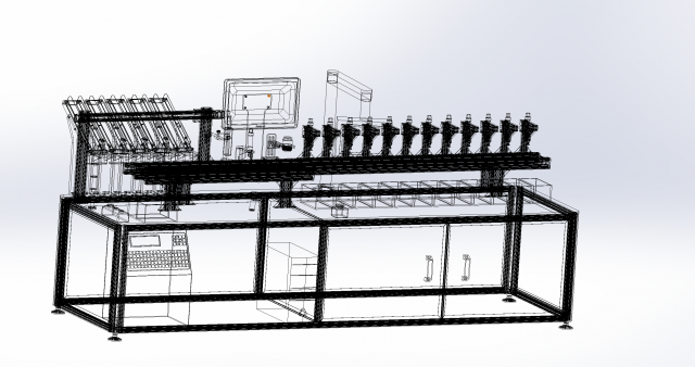 sorting machine 3D Model in Machines 3DExport