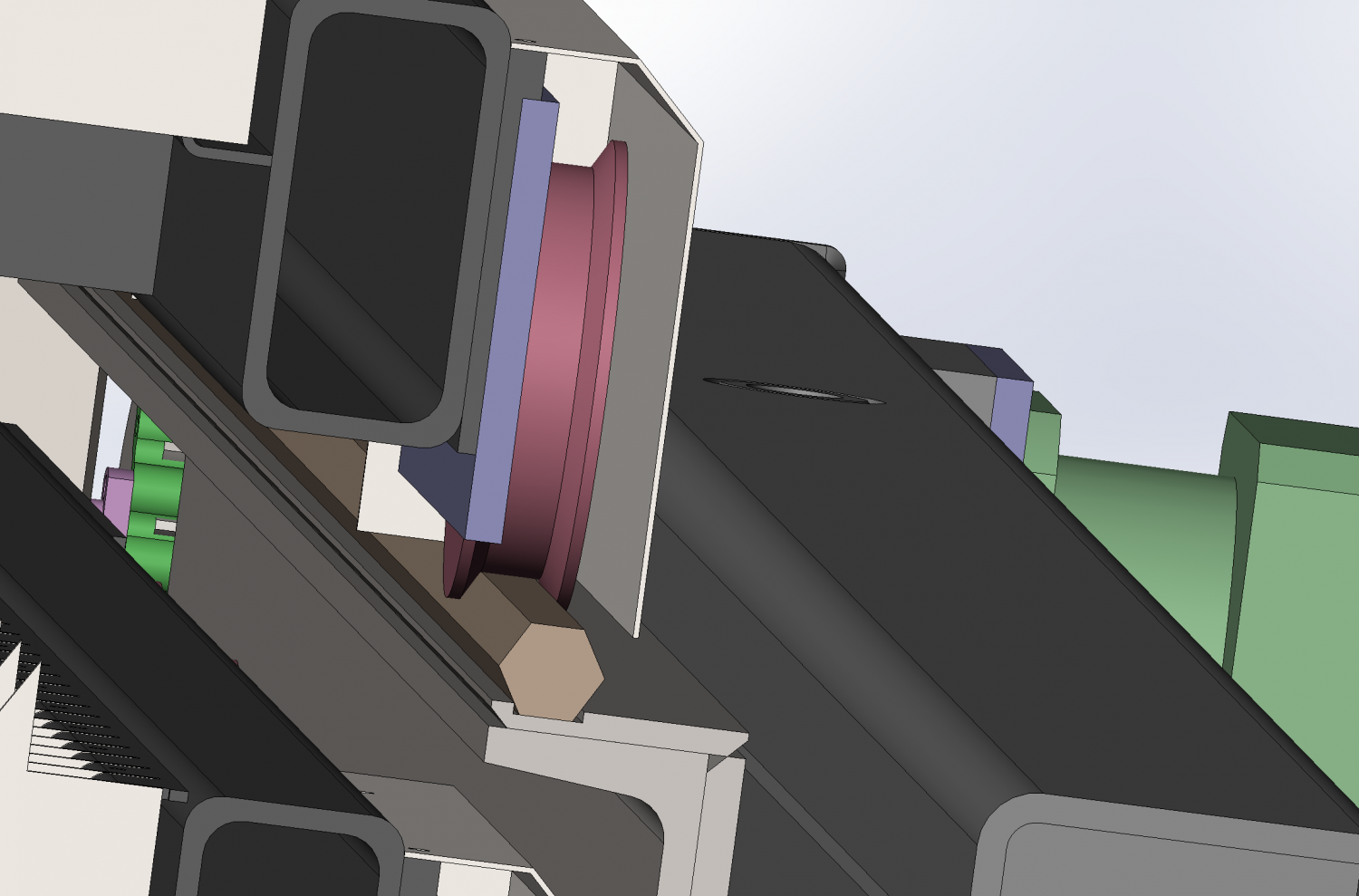 double axle shifting load fine tuning platform 3D Models in Machines ...