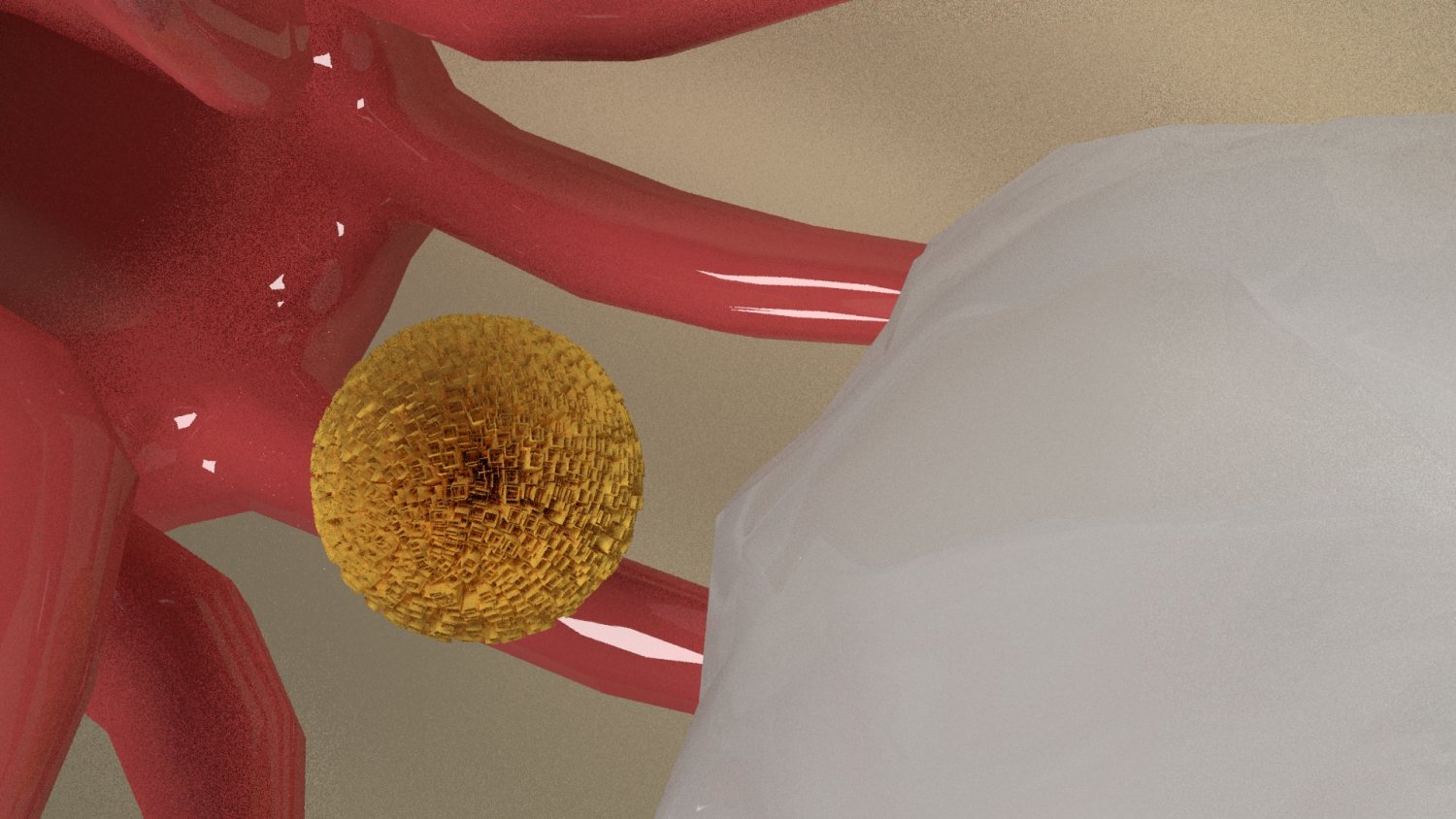 Female ovary 3D Model in Medicines 3DExport