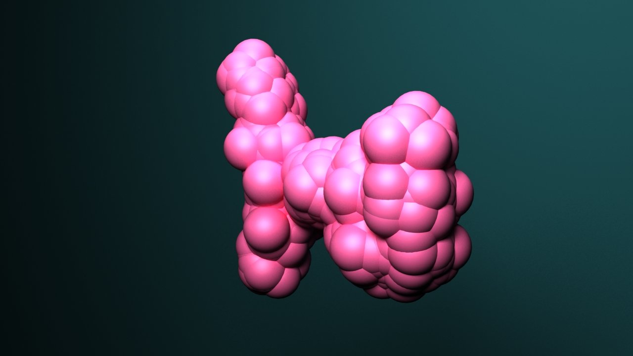 Protein Molecule 3d