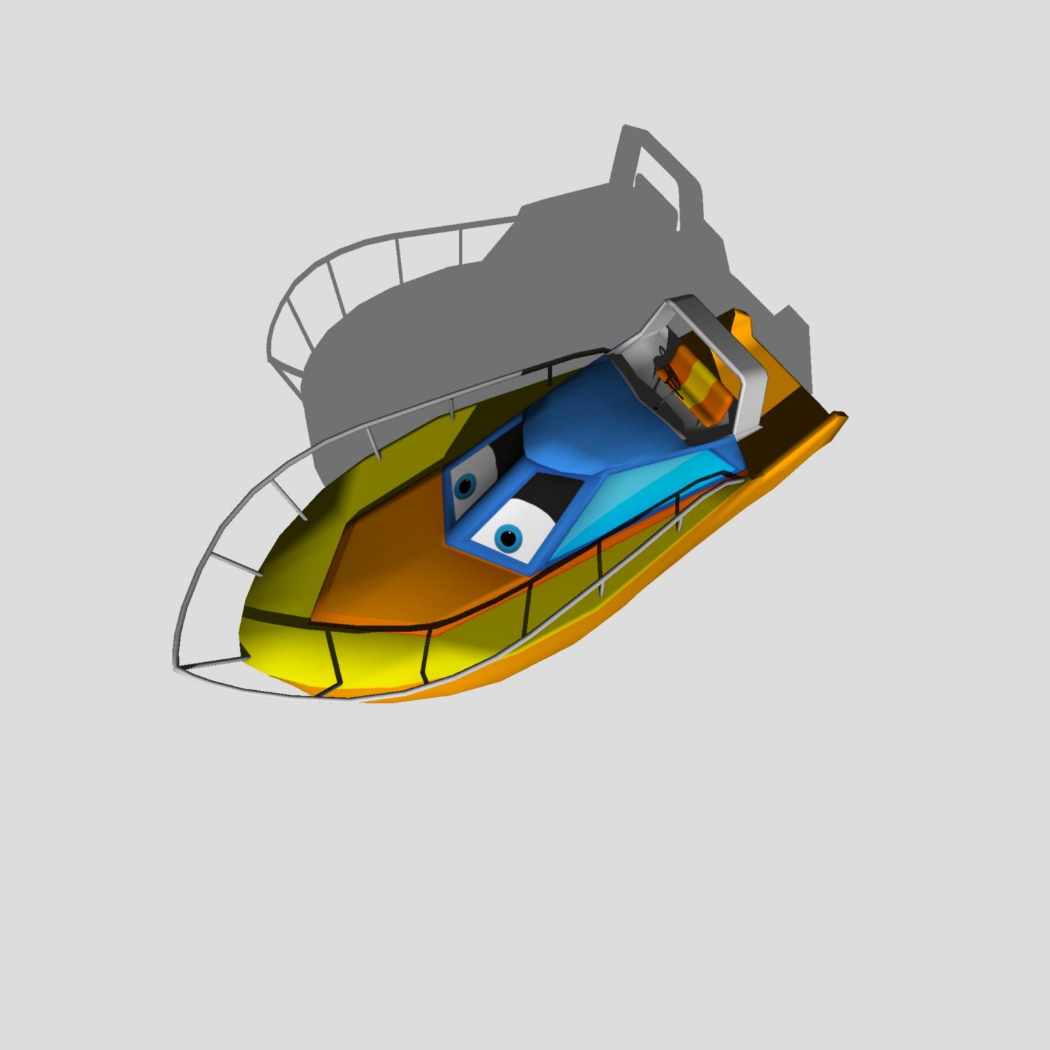 Speedboat 3D Model in Speed Boats 3DExport